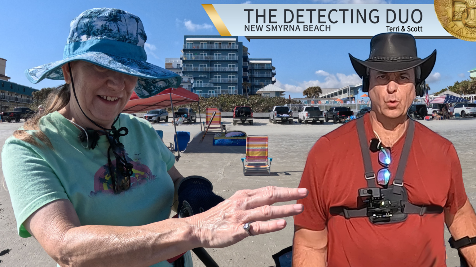 The Detecting Duo - Metal Detecting Florida Beaches - New Smyrna Beach