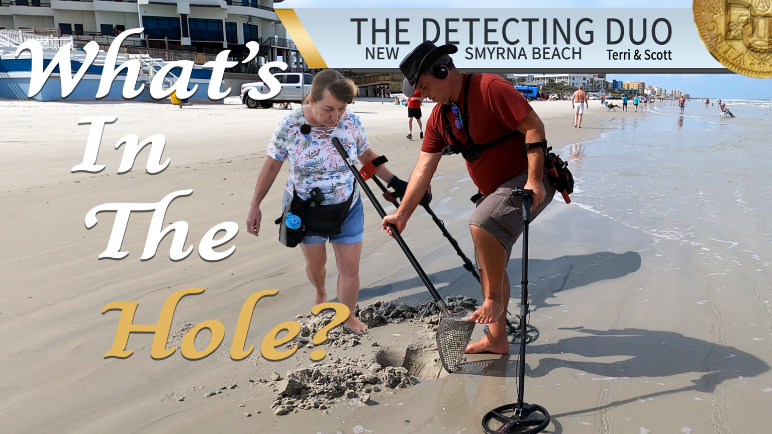 The Detecting Duo - Metal Detecting Florida Beaches - New Smyrna Beach